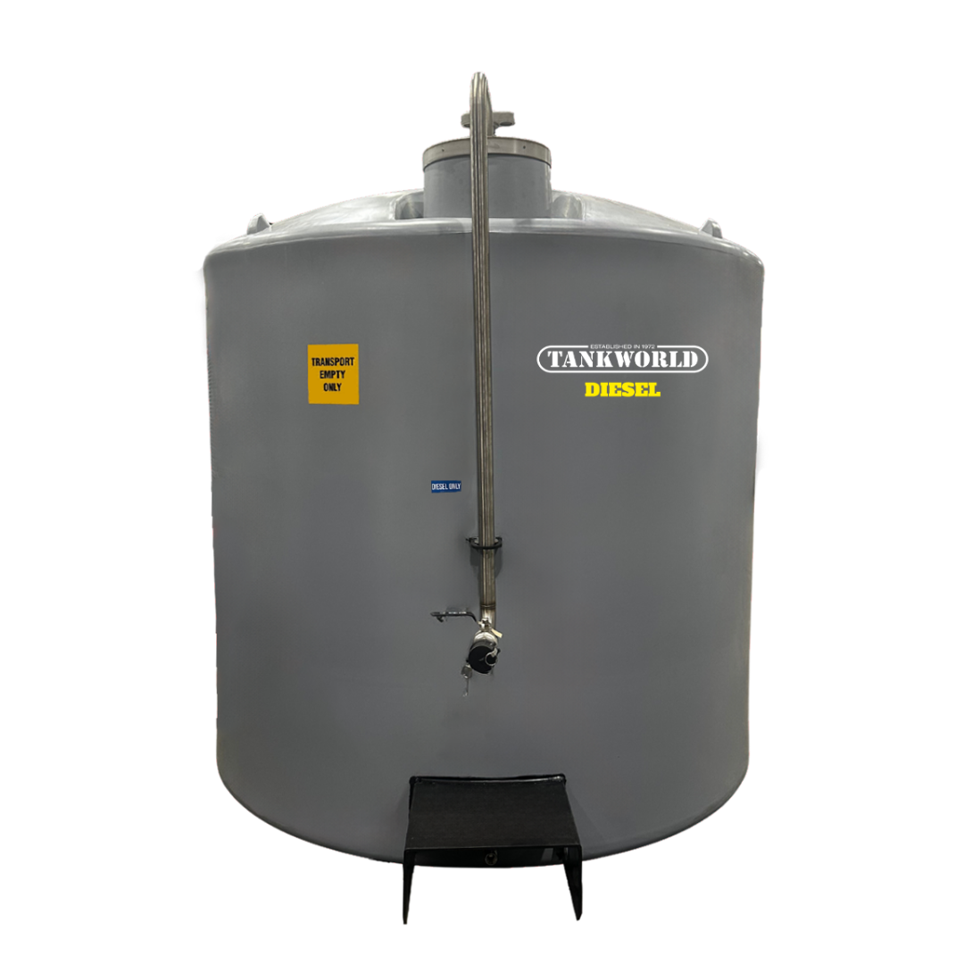 Diesel Storage Tank 5,000Ltr - Poly - Tankworld Australia