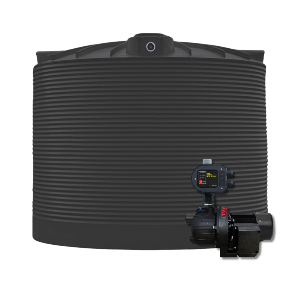 47,750 Litre Corrugated Water Tank and TANKWORLD 60 Pump - Zone 2 ...