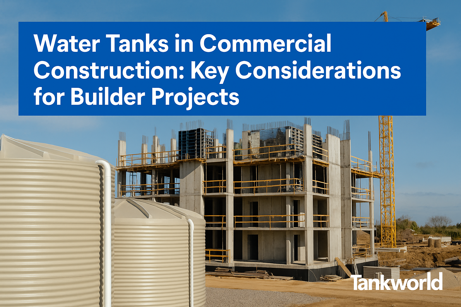 Water Tanks in Commercial Construction: Key Considerations for Builder ...